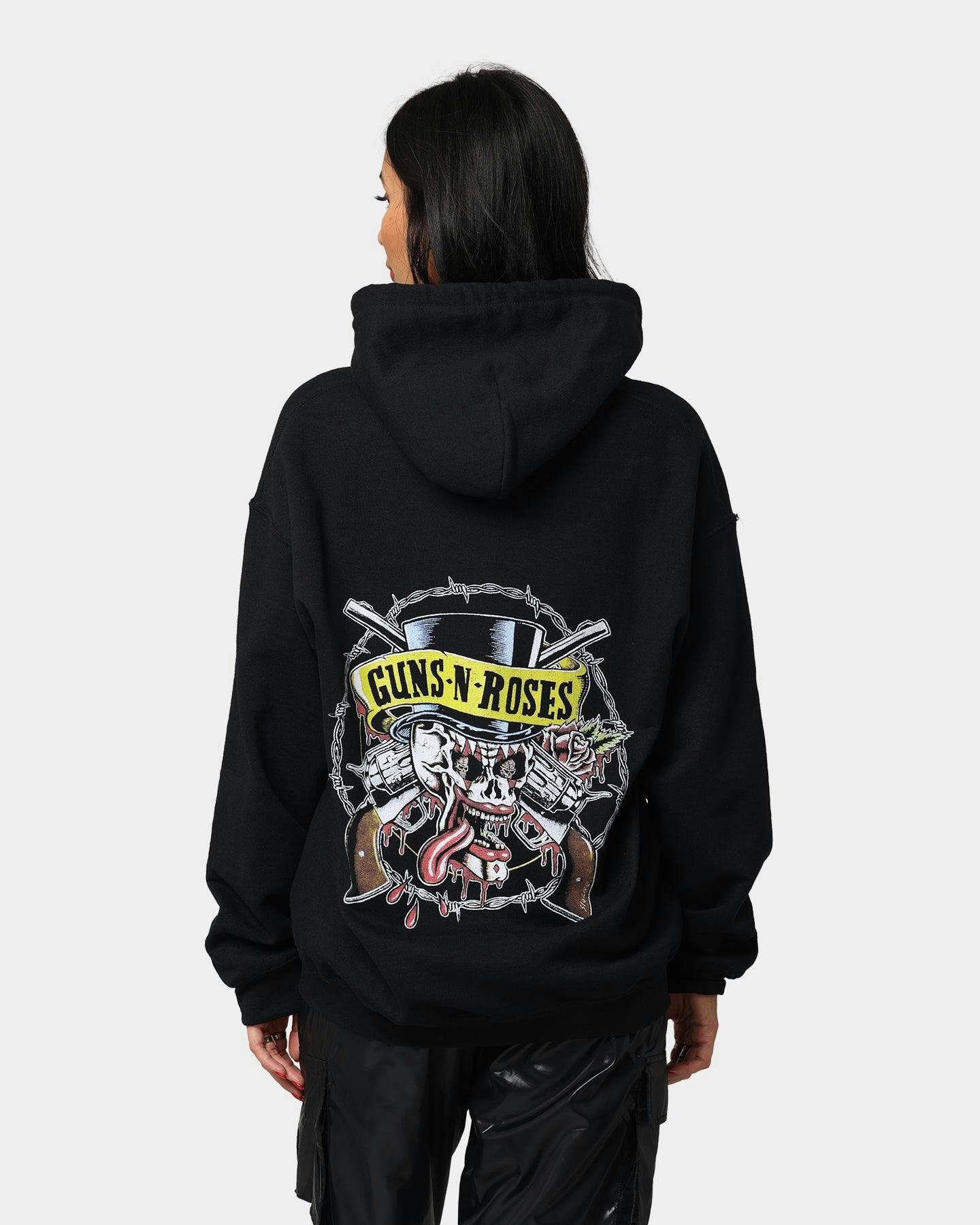 Guns N Roses Bleeding Skull Hoodie Black | Culture Kings