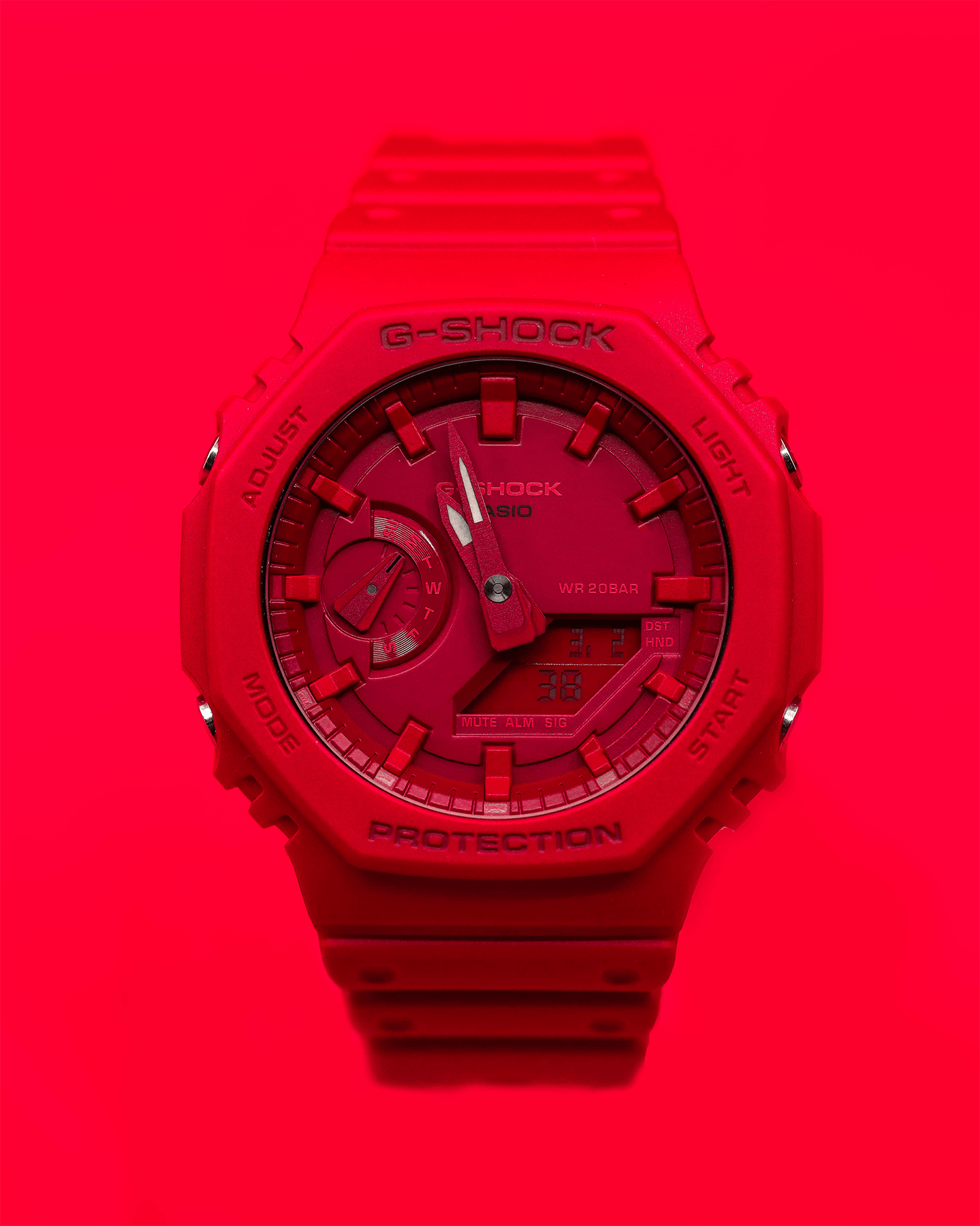 G-SHOCK CARBON CORE GA-2100-4A RED | Culture Kings